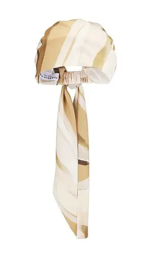 Eugenia Kim Gigi Headscarf - Ivory & Beige