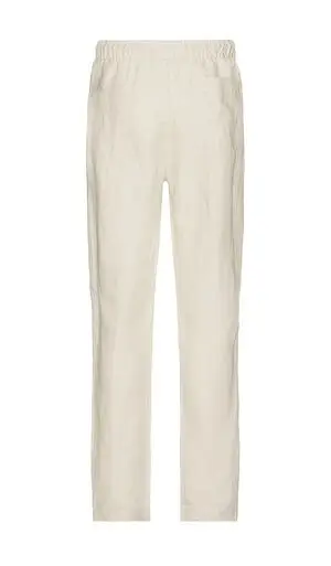 Onia Air Linen Pull-on Pants - Stone