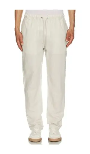 Onia Air Linen Pull-on Pants - Stone
