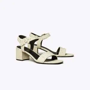Tory Burch Double T City Sandal - Grain