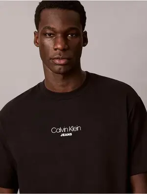 Calvin Klein Ckj Logo Graphic Relaxed T-shirt