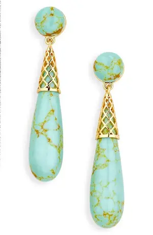 Lele Sadoughi Turquoise Jewelry