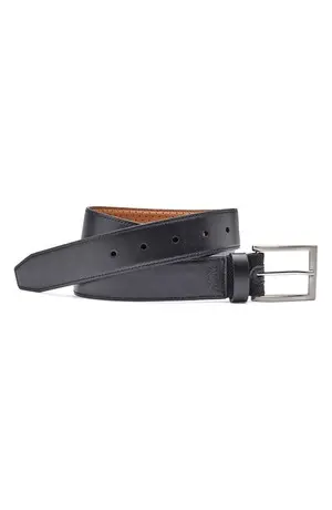 Johnston & Murphy Leather Xc4® Belt - Black