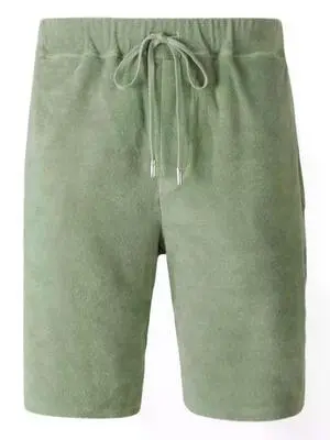 Fedeli Terry Knit Bermuda Shorts - Green
