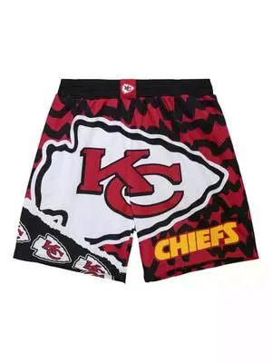 Mitchell & Ness Nfl Kansas City Chiefs Jumbotron 2.0 Shorts - Red