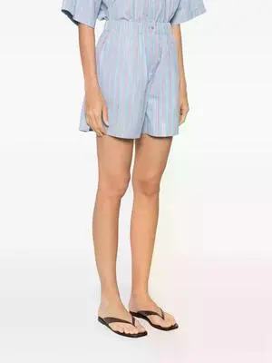 FORTE_FORTE Striped Shorts