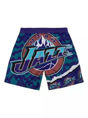 Mitchell & Ness Nba Utah Jazz Jumbotron 2.0 Shorts