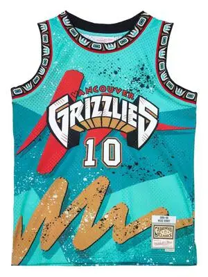 Mitchell & Ness Mike Bibby Nba Vancouver Grizzlies 1998/99 Swingman Tank Top - Green
