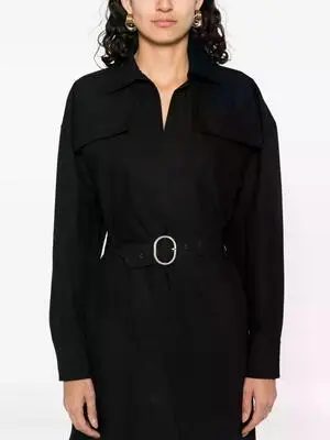 JIL SANDER Cotton Midi Dress