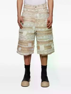 WHO DECIDES WAR BY EV BRAVADO Panelled Shorts