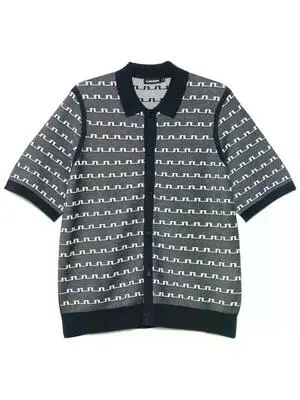 J. Lindeberg Rolando Logo Jacquard Shirt