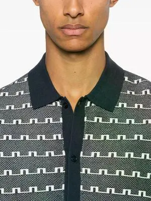 J. Lindeberg Rolando Logo Jacquard Shirt