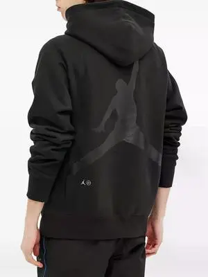 JORDAN X Fragment Jersey Hoodie - Black