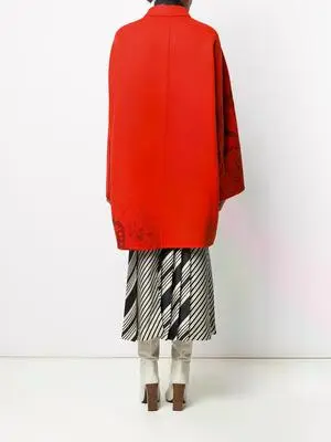 Valentino Garavani Lovers Print Oversized Coat