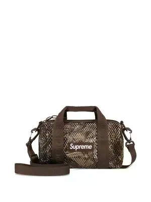 Supreme Mesh Mini Duffle Bag - Brown