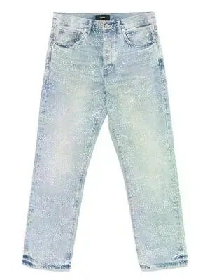 PURPLE BRAND Rhinestone-embellished Jeans