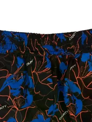 COUNTY OF MILAN Flowers Shorts - Black