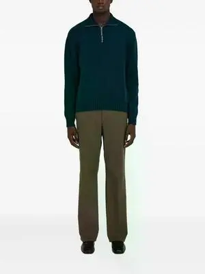 FERRAGAMO Cashmere Pullover - Green