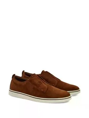 FERRAGAMO Suede Derby Shoes