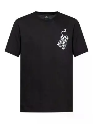 Paul Smith Graphic-print T-shirt - Black