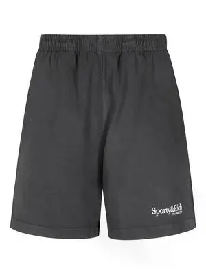 SPORTY & RICH Cotton Shorts
