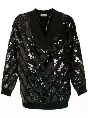 Valentino Garavani Sequined Knitwear For Women