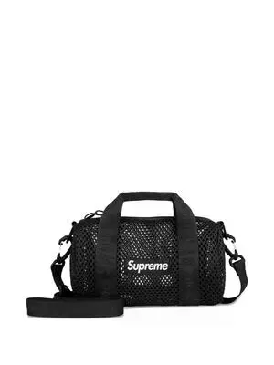 Supreme Mesh Mini Duffle Bag - Black