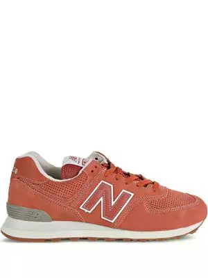 NEW BALANCE 574 Lace-up Sneakers - Red