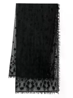 TOTEME Tulle Shawl - Black