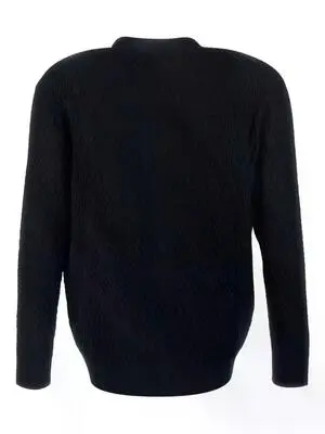 PAOLO PECORA Cotton Cardigan - Black