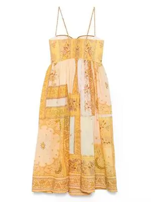 Zimmermann Lucky Corset Midi Dress