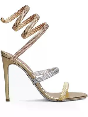 Rene Caovilla 105mm Tri Sandals