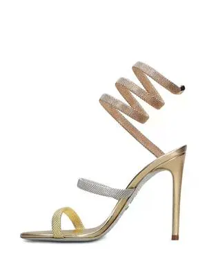 Rene Caovilla 105mm Tri Sandals