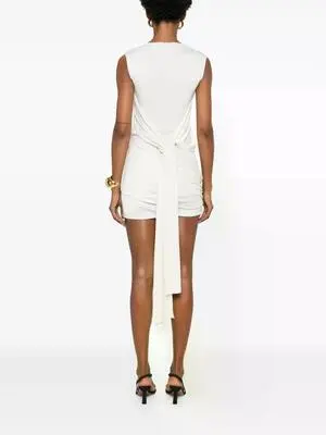 AYA MUSE Draped Mini Dress