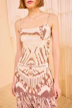 Ulla Johnson Marisol Drop Waist Gown - Moonstone