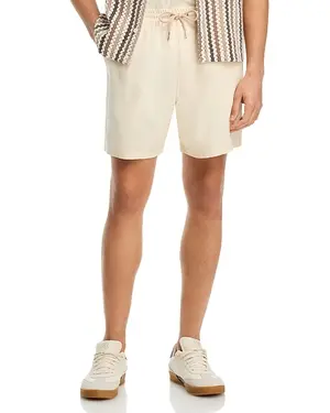 Nn07 Nn07 Gabin Garment-Dyed Drawstring Shorts Ivory