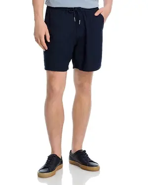 Nn07 Gabin Drawstring Shorts - Navy Blue