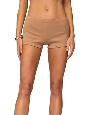 Edikted Ribbed Shorts For Women