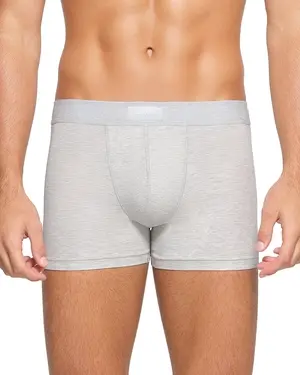 SKIMS Stretch Cotton 3 Boxer Briefs, 3-pack - Heather Multi