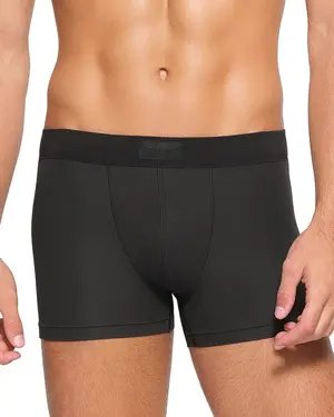 SKIMS Stretch Cotton 3 Boxer Briefs, 3-pack - Heather Multi