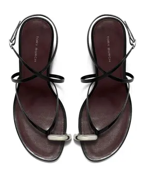 Tory Burch Pierced Strappy Sandals
