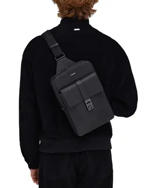 FERRAGAMO Twins Crossbody Bag - Nero