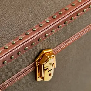 Wolf Ida Trunk Jewellery Box - Khakl
