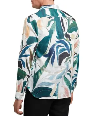 Ted Baker London Rogersy Relaxed Fit Tropical Floral Shirt