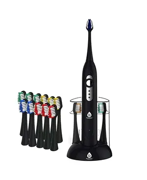 PURSONIC Spm Electric Movement Rechargeable Electric Toothbrush - Black