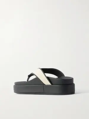 ANCIENT GREEK SANDALS Charys Flatform Canvas Sandals