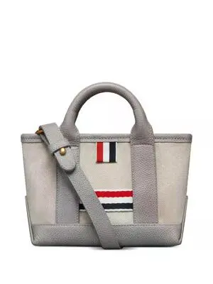Thom Browne Micro Tool Tote Bag - Grey