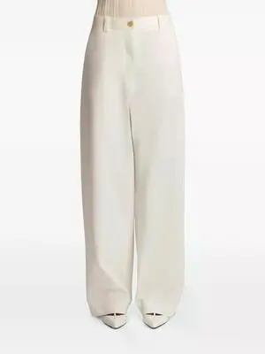 Khaite Gari Trousers - Neutrals