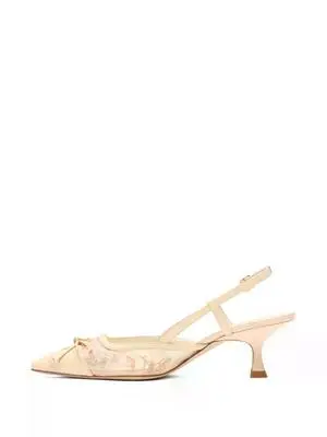 STUART WEITZMAN 50mm Kitten Heel Pumps