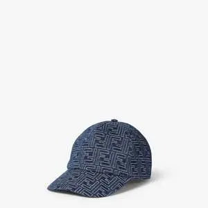 Fendi Denim FF Trucker Cap - Blue